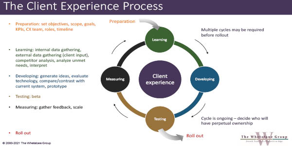 Understanding and Owning Client Experience (CX) - The Whetstone Group